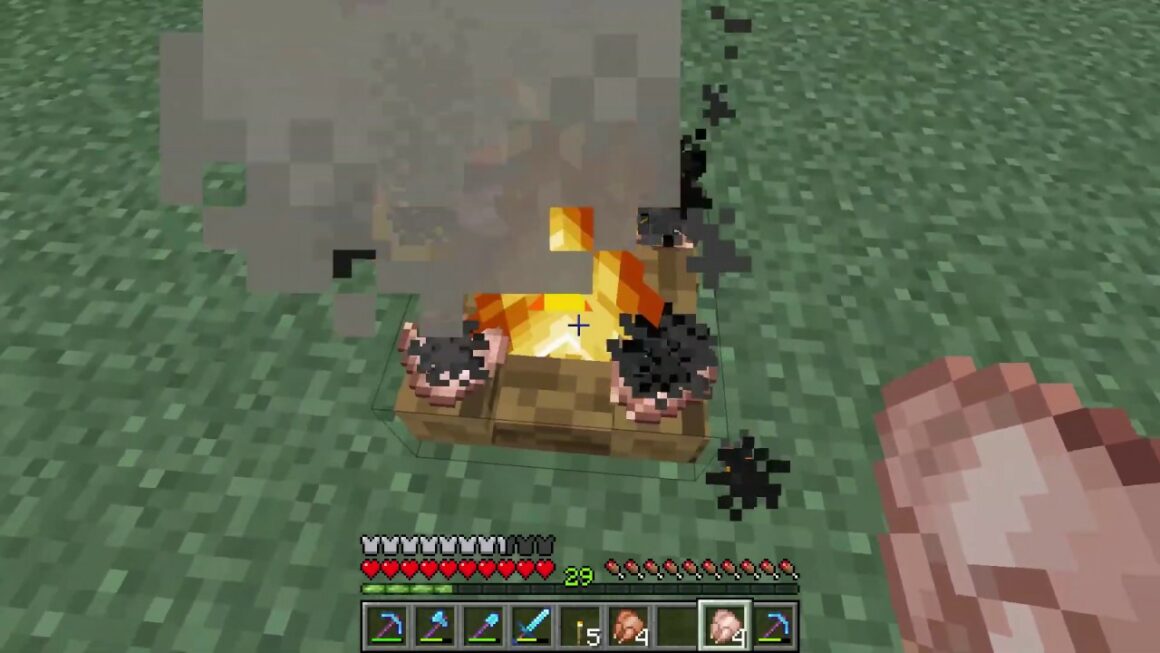 How To Make A Campfire In Minecraft: A Step-By-Step Tutorial – Sweet ...